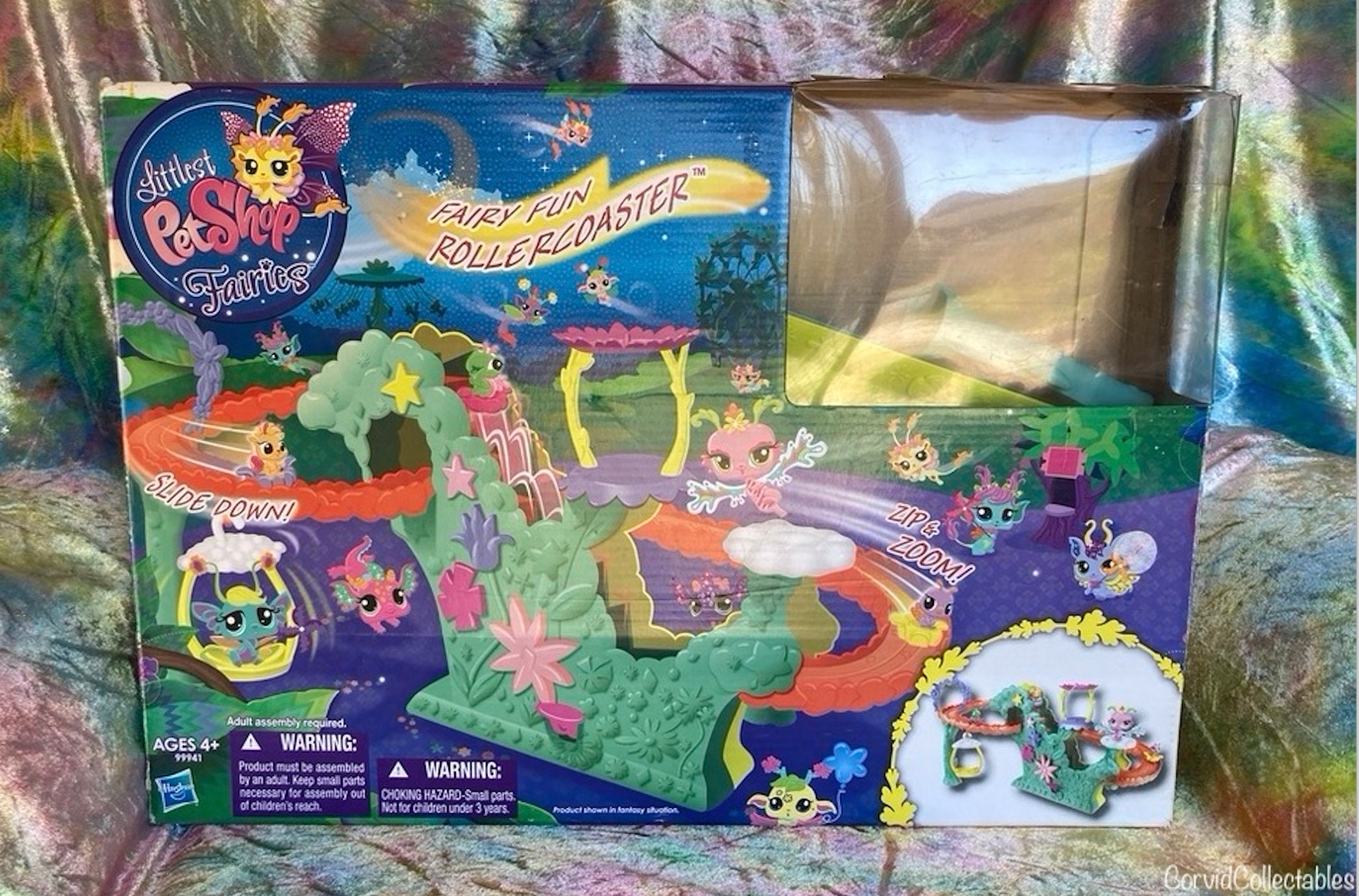 LPS Littlest Pet Shop Fairy Fun Rollercoaster Playset With - Etsy