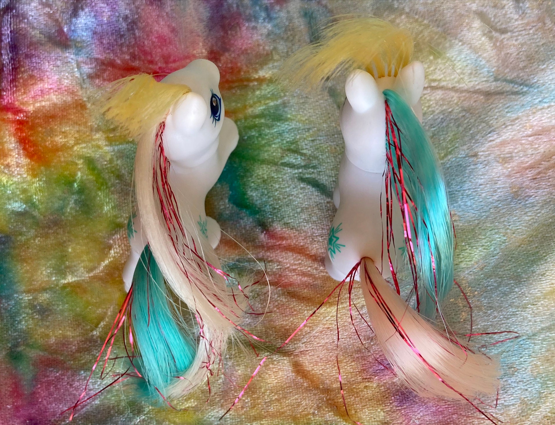 G2 MLP My Little Pony Royal Twins 'baby Wiggles' & 'baby Giggles ...