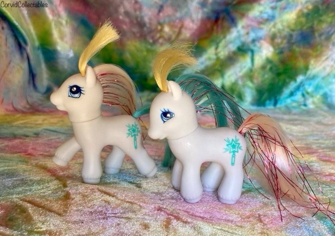 G2 MLP My Little Pony Royal Twins 'baby Wiggles' & 'baby Giggles ...
