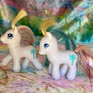 G2 MLP My Little Pony Royal Twins 'baby Wiggles' & 'baby Giggles ...