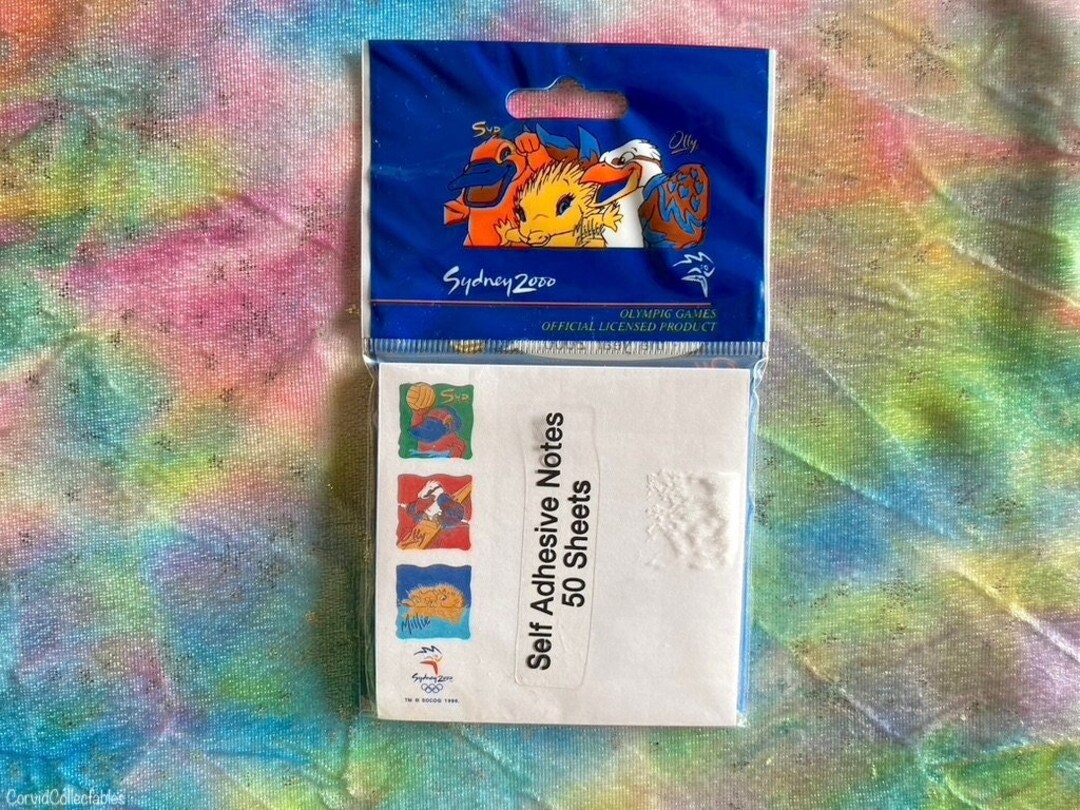 Sydney Australia 2000s Olympics Adhesive Sticky Notes - Etsy