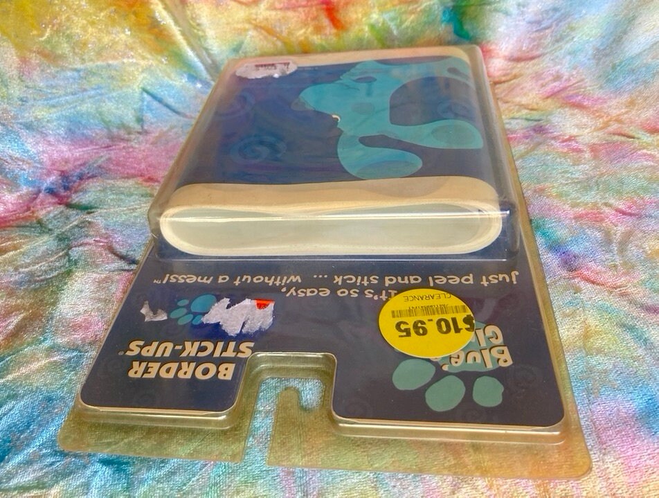 Blue's Clues Wallpaper Border Stick-ups - Vintage 1999 - Unopened BNIB ...