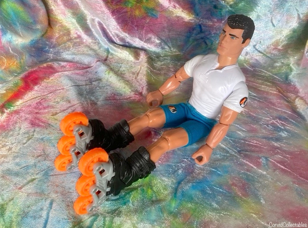 Action Man With Roller Skates Vintage 1998 Hasbro Toys - Etsy