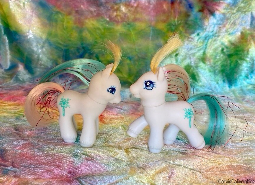 G2 MLP My Little Pony Royal Twins 'baby Wiggles' & 'baby Giggles ...