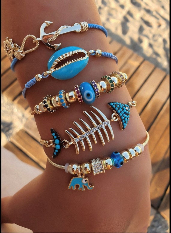 Bracelet Combination Consists of 5 Items. | Etsy