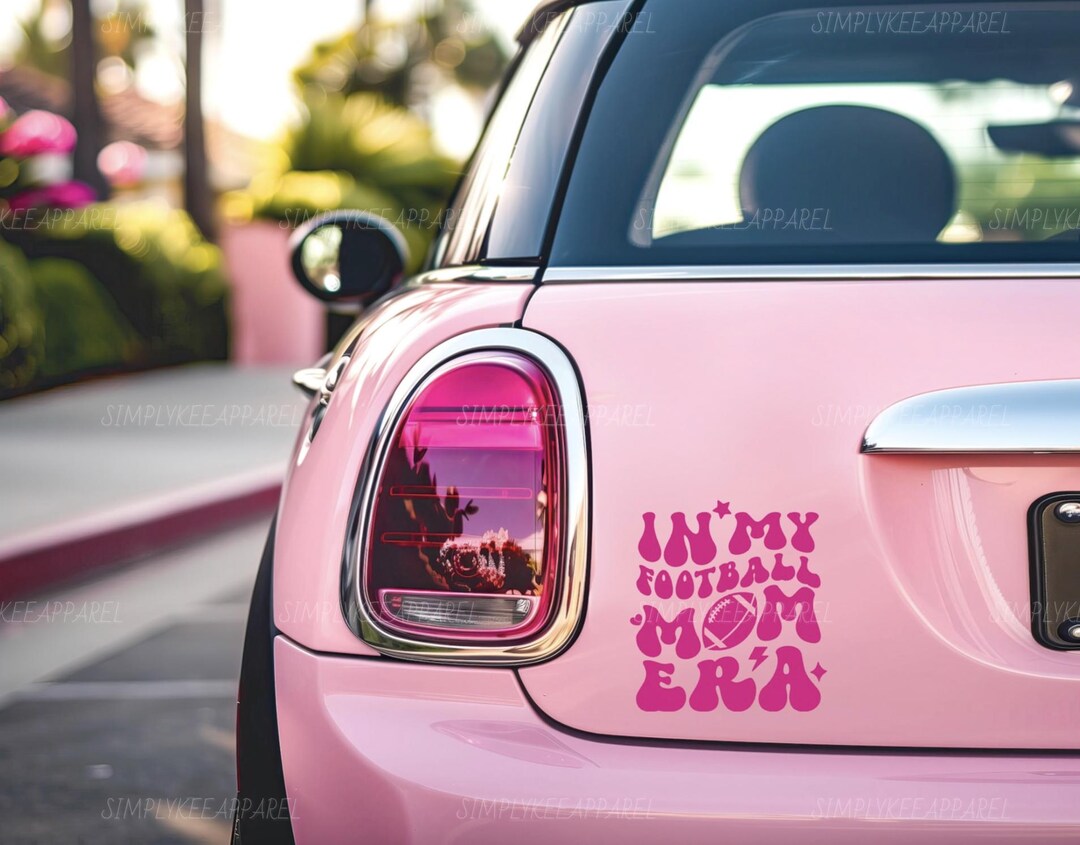 Football Mom Era, Football Mom Life, Car Decals for Women, Bumper ...