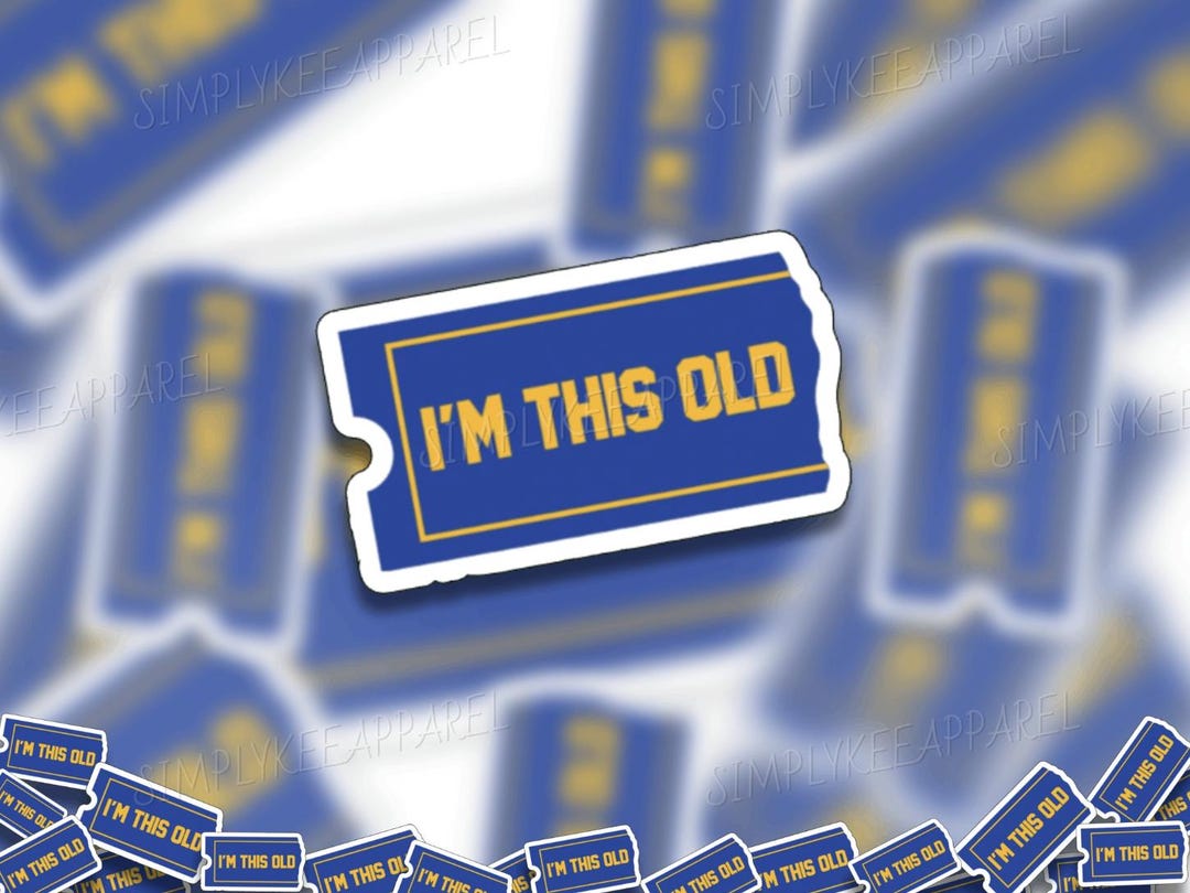 90s Stickers, 2000s Sticker, I'm This Old, Blockbuster, Nostalgia, VHS ...