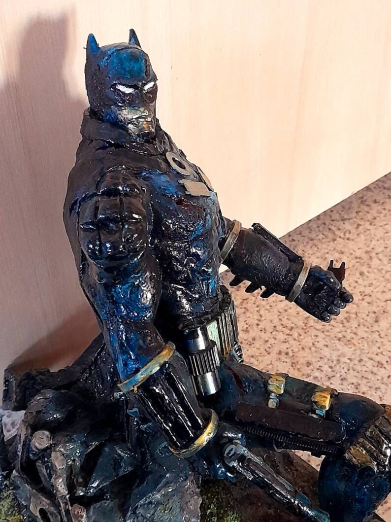 Original Batman Figurine Made From Different Materials - Etsy