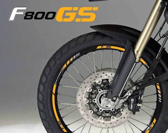 Motorcycle Wheel Stickers Decals Set Rim Tape Stripes - Etsy