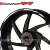 Reflective Motorcycle Wheel Stickers Decals Set Rim Tape Stripes Race ...