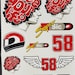Reflective Motorcycle Stickers Set Graphics Fairing Panniers - Etsy