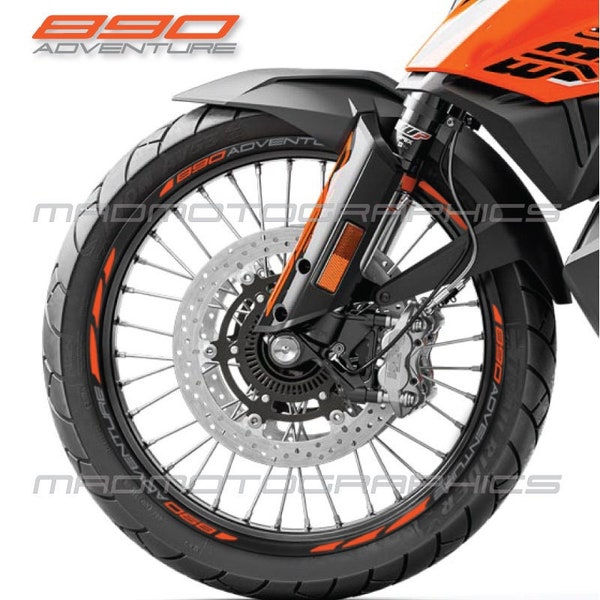 Ktm Wheel Stickers - Etsy