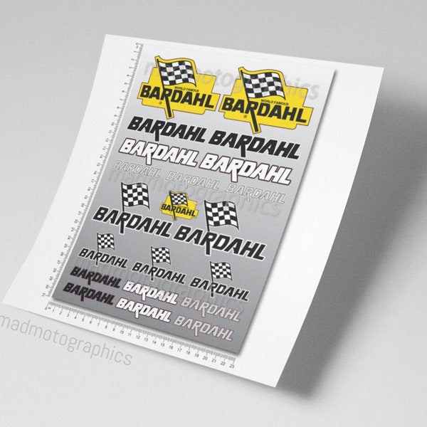 Bardahl Stickers - Etsy