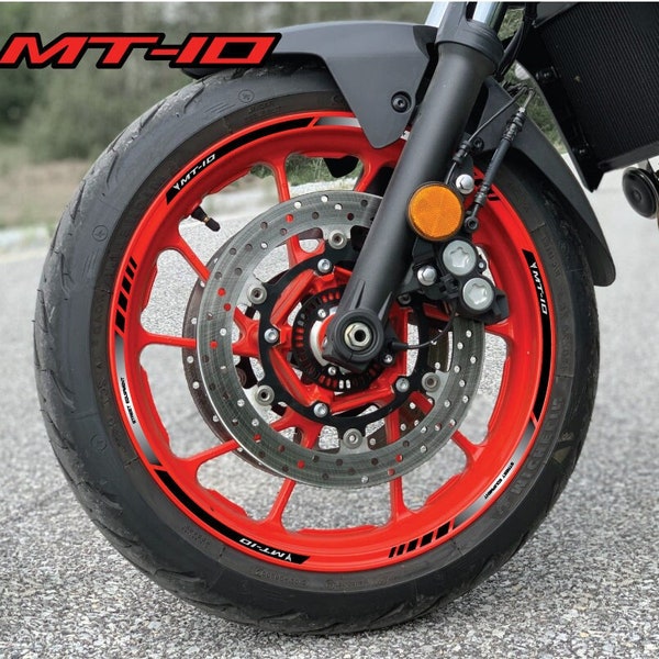 Yamaha Mt 10 Wheel Stickers - Etsy