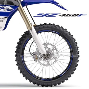 Motorcycle Wheel Stickers Graphics Decals Rim Tape Stripes Motocross ...