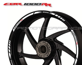 Motorcycle Wheel Stickers Decals Rim Tape Stripes Motorbike - Etsy