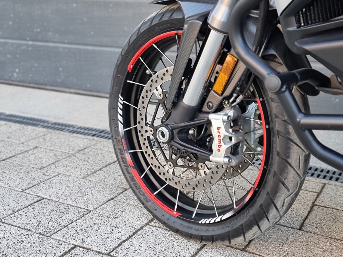 Motorcycle Wheel Stickers Decals Graphics Rim Tape Stripes Motorbike ...