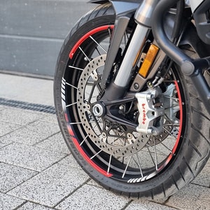 Motorcycle Wheel Stickers Decals Graphics Rim Tape Stripes Motorbike ...