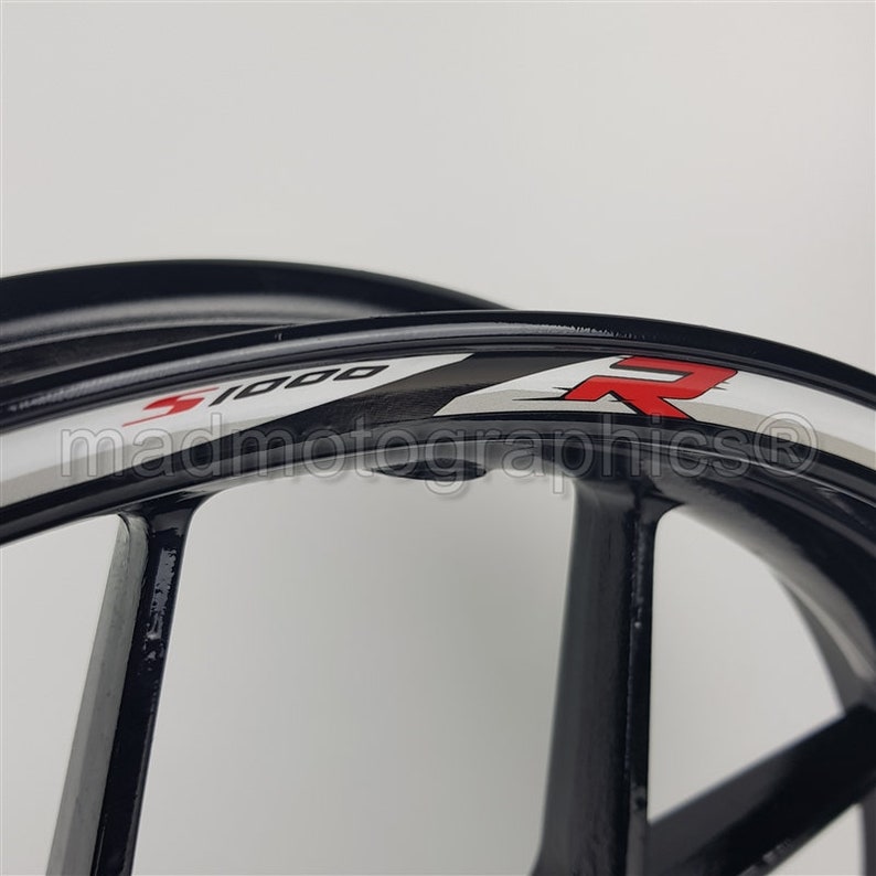 Reflective Motorcycle Wheel Stickers Decals Set Rim Tape - Etsy