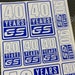 40 Years GS Motorcycle Motorbike Fairing Helmet Stickers Bike Graphics ...
