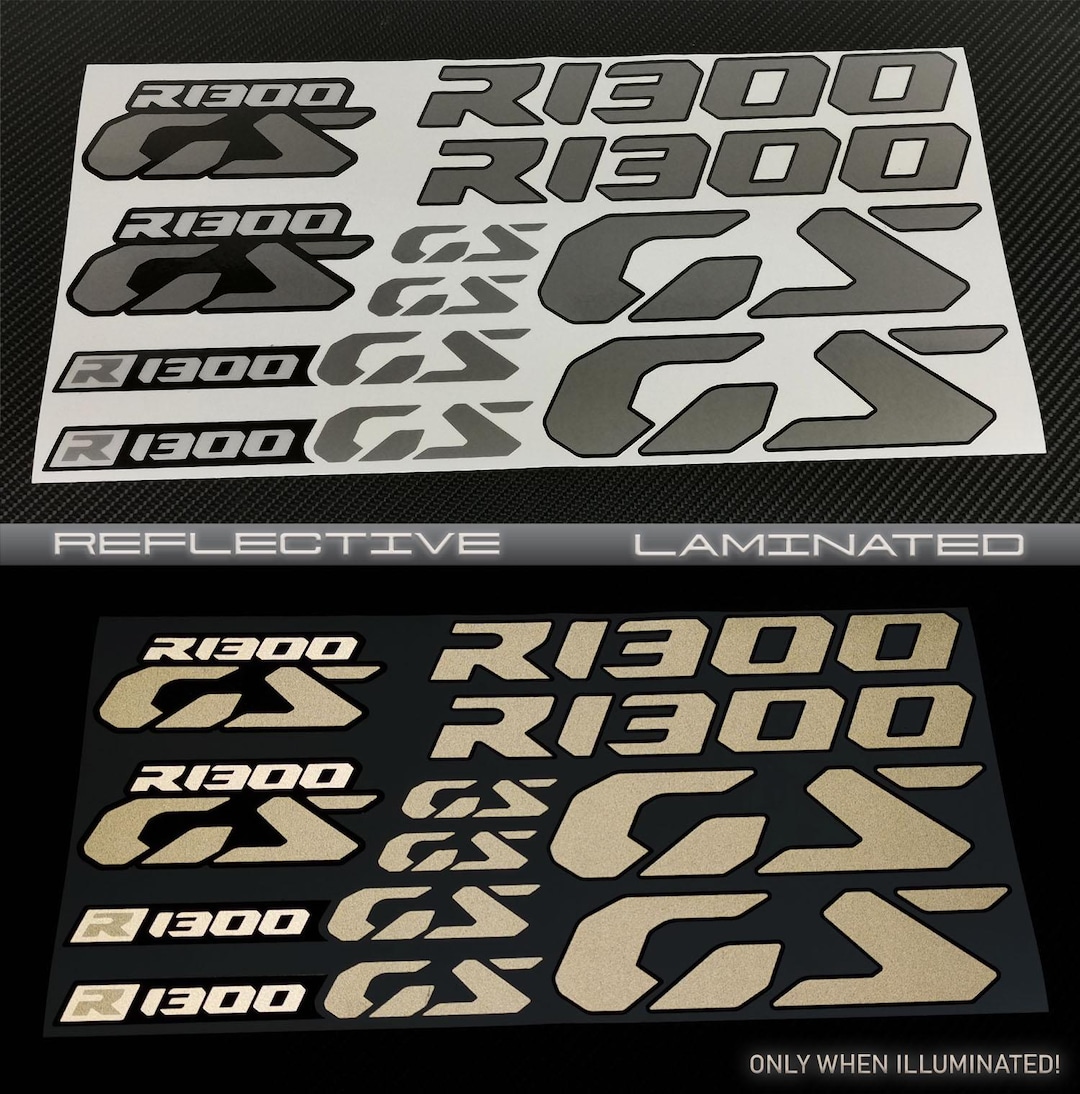 Reflective Motorcycle Stickers Graphics Fairing Decals for BMW R1300G ...