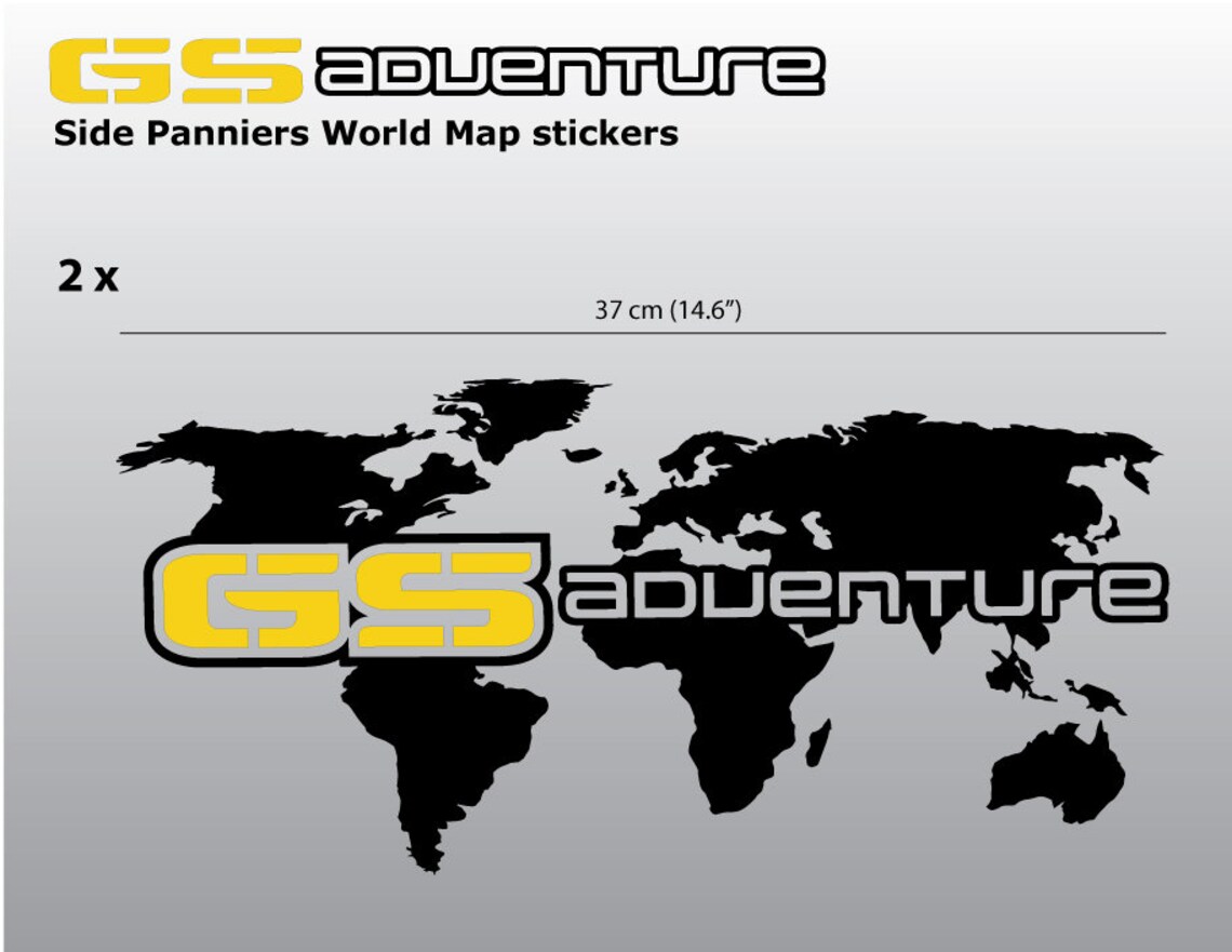 Motorcycle Motorbike Panniers Stickers Bike Graphics Decals - Etsy