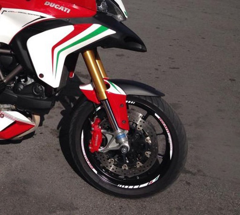 Motorcycle Wheel Stickers Decals Rim Tape Stripes Motorbike - Etsy