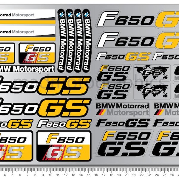 Bmw F650gs Stickers - Etsy