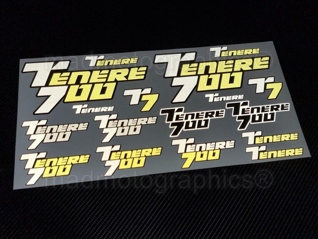Reflective Motorcycle Stickers Set Graphics Fairing Panniers Helmet ...