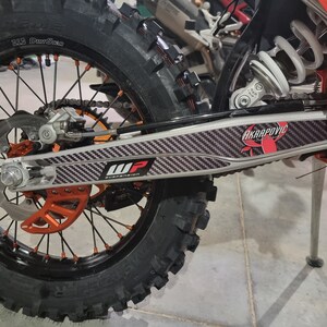 Swingarm Sticker Set Decals for KTM EXC Tpi EXC-F 250 300 350 450 2012 ...