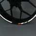 Reflective Wheel Stickers Decals Rim Stripes for Ducati Corse PANIGALE ...