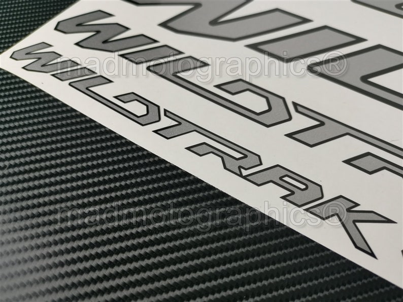 Wildtrak Sticker Set for Ford Ranger Pick-up Truck 2012-2020 Decals ...