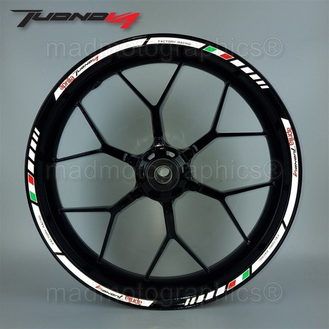 Reflective Motorcycle Wheel Stickers Decals Rim Tape Stripes Motorbike ...