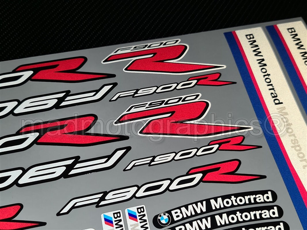 Reflective Motorcycle Stickers Set Graphics Fairing Panniers | Etsy