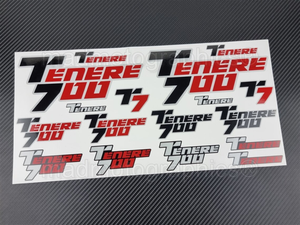 Reflective Motorcycle Stickers Set Graphics Fairing Adventure Decals ...