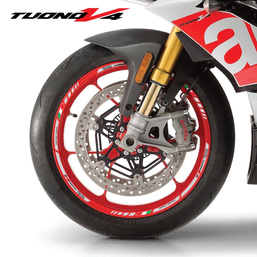 Motorcycle Wheel Stickers Graphics Decals Rim Tape Stripes Motorbike ...