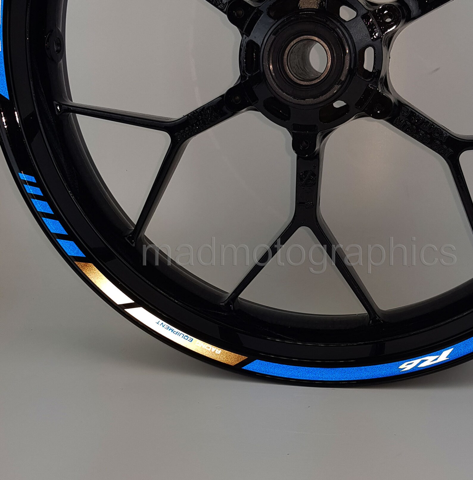 Reflective Motorcycle Wheel Stickers Decals Rim Tape Stripes - Etsy