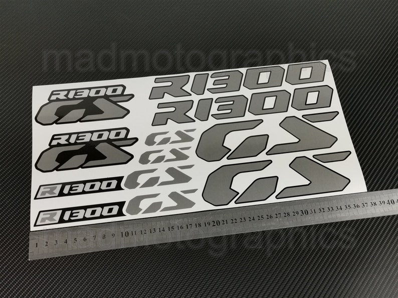 Reflective Motorcycle Stickers Graphics Fairing Decals for BMW R1300G ...