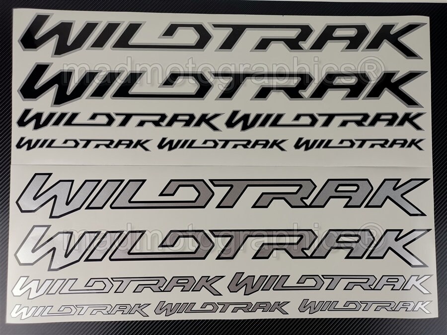 Wildtrak Sticker Set for Ford Ranger Pick-up Truck 2012-2020 | Etsy Canada