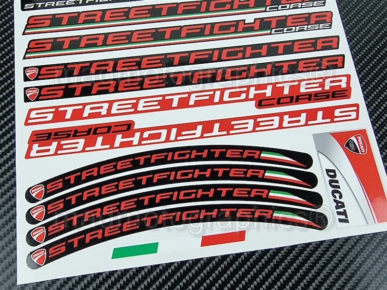 2 Parts Motorcycle Fairing Helmet Stickers Race Track Bike - Etsy