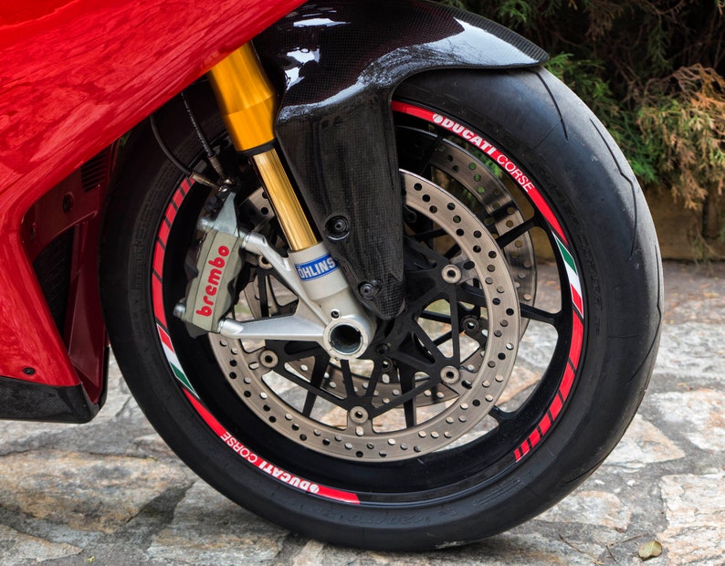 Motorcycle Wheel Stickers Decals Rim Tape Stripes Motorbike - Etsy