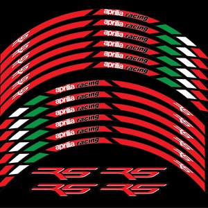 Reflective Motorcycle Wheel Stickers Decals Rim Tape Stripes Motorbike ...