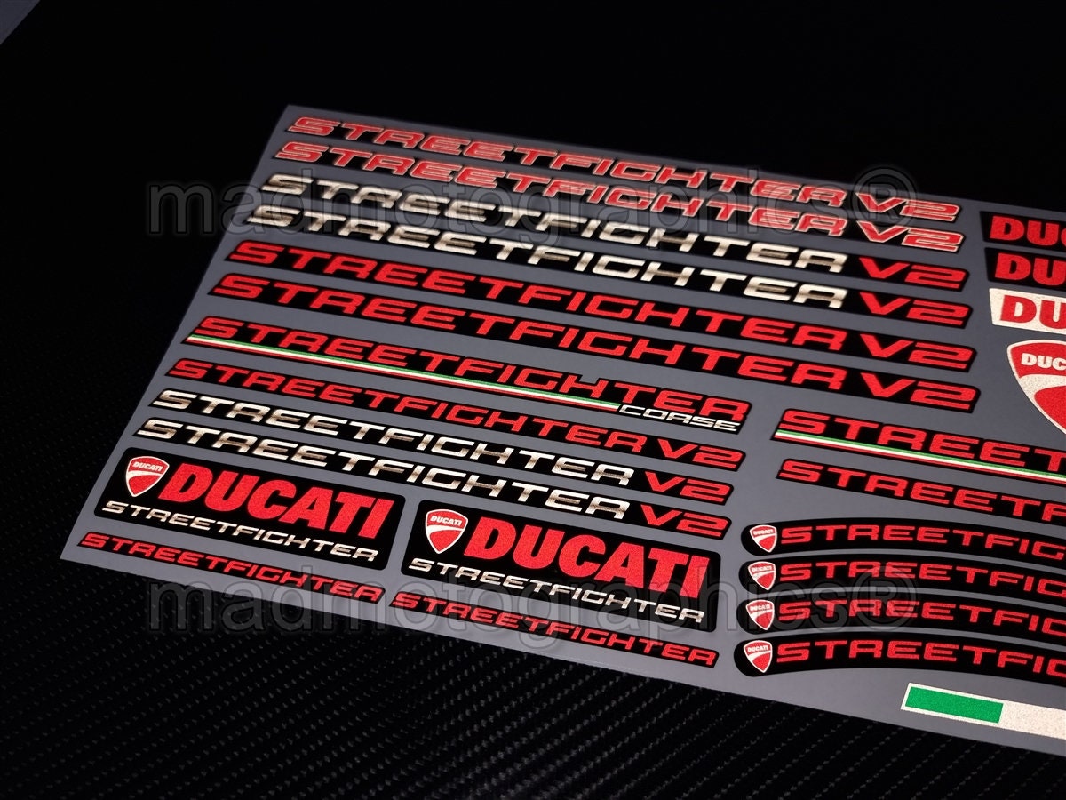 Reflective Motorcycle Stickers Set Graphics Fairing Panniers - Etsy