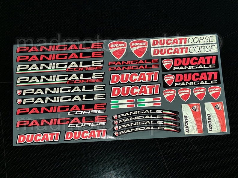 Reflective Motorcycle Stickers Set Graphics Fairing Panniers - Etsy