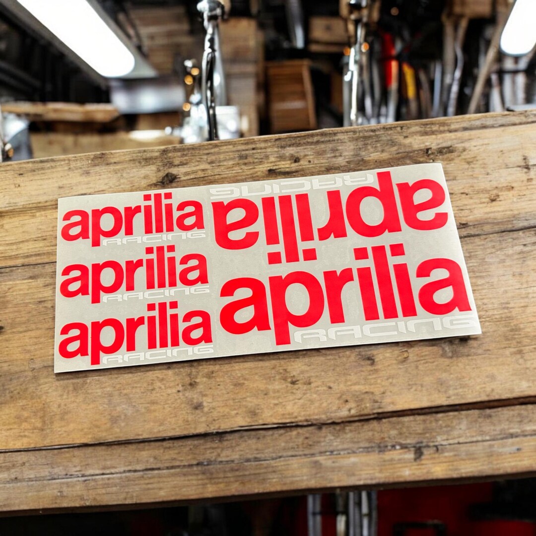 Aprilia Racing Motogp Inspired Motorbike Graphics Stickers Decals for ...