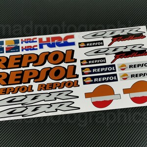 Reflective Motorcycle Stickers Set Graphics Fairing Panniers Helmet ...