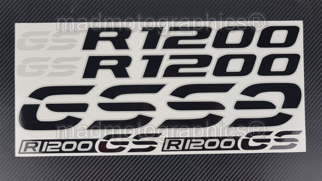 Reflective Motorcycle Stickers Set Graphics Fairing Panniers Helmet ...