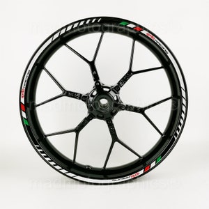 Reflective Motorcycle Wheel Stickers Decals Rim Tape Stripes Motorbike ...