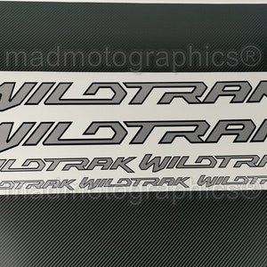 Wildtrak Sticker Set for Ford Ranger Pick-up Truck 2012-2020 Decals ...