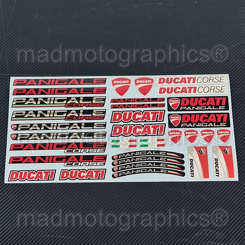 Reflective Motorcycle Stickers Set Graphics Fairing Panniers - Etsy